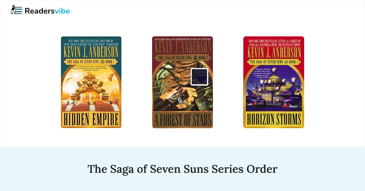 The Saga of Seven Suns Book Series In Order (7 Books)