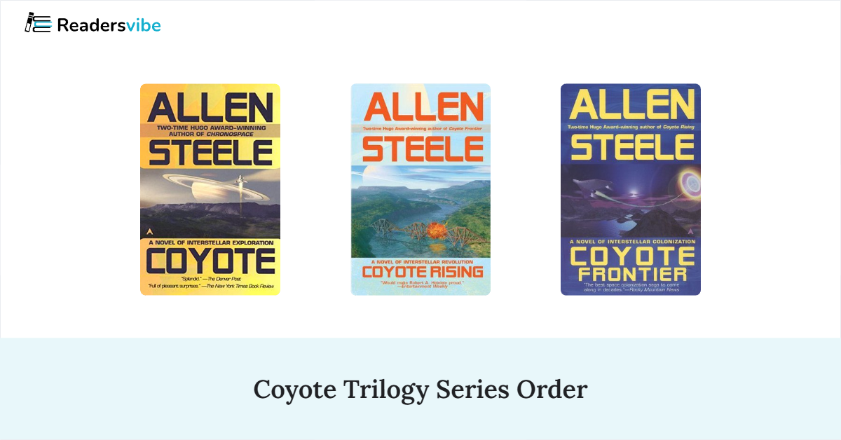 Coyote Trilogy Book Series In Order (3 Books)