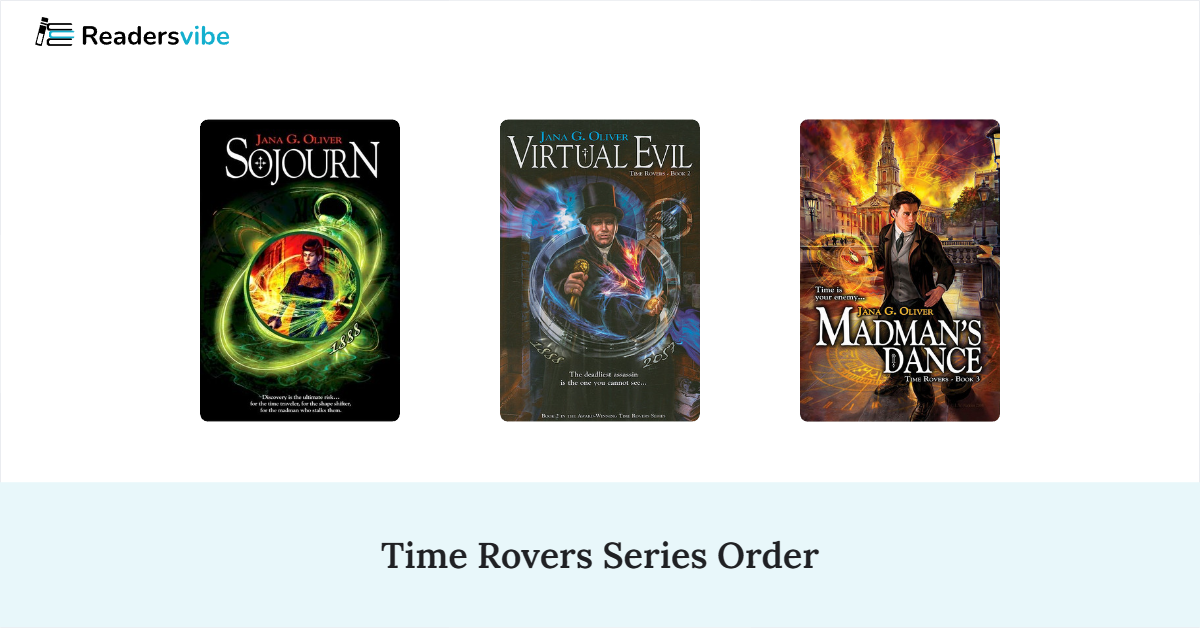 Time Rovers Book Series In Order (3 Books)