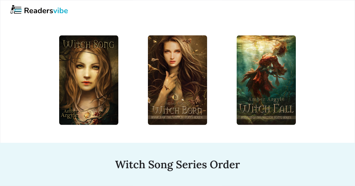 Witch Song Book Series In Order (3 Books)