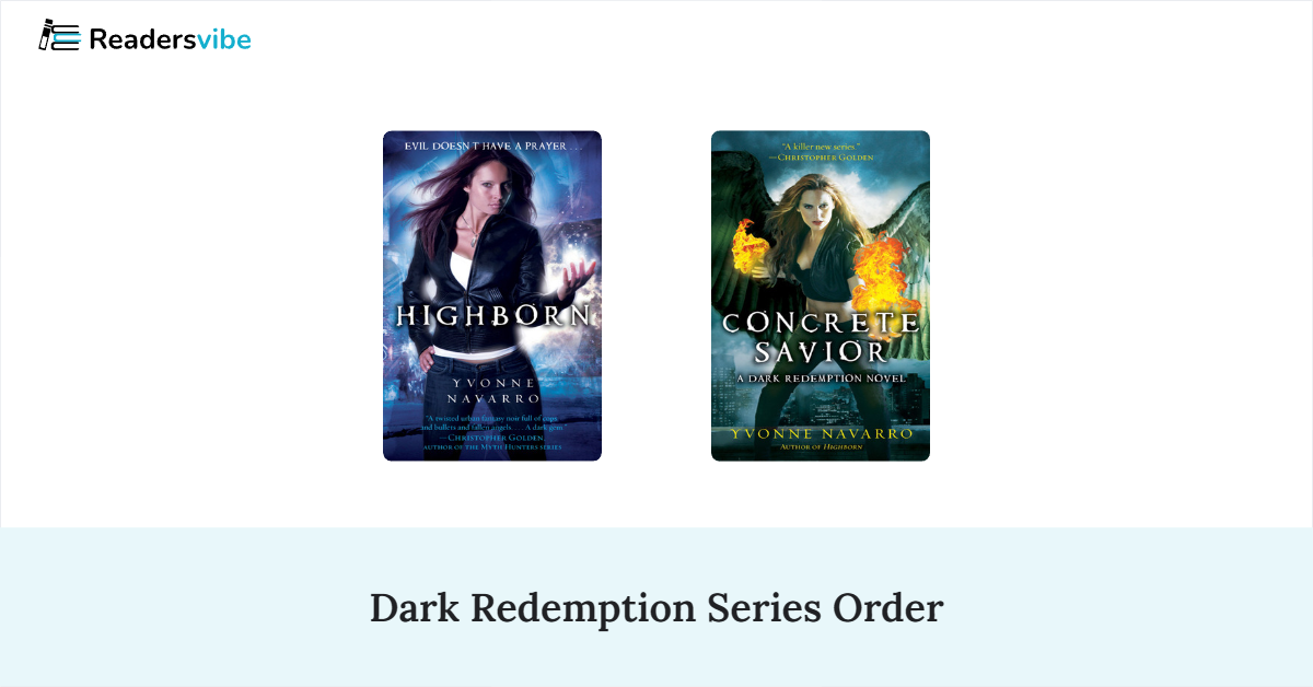 Dark Redemption Book Series In Order (2 Books)