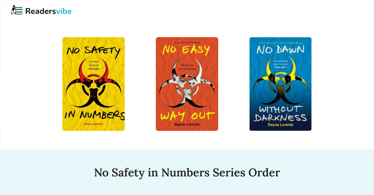 No Safety in Numbers Book Series In Order (3 Books)