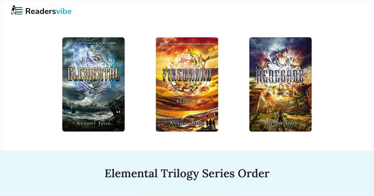 Elemental Trilogy Book Series In Order (3 Books)