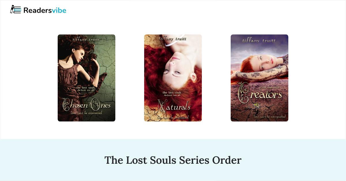 The Lost Souls Book Series In Order (3 Books)