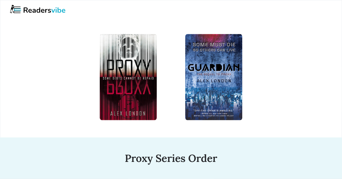 Proxy Book Series In Order (2 Books)