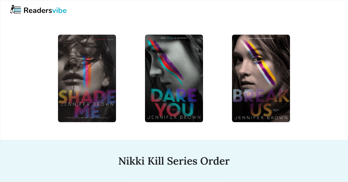 Nikki Kill Book Series In Order (3 Books)