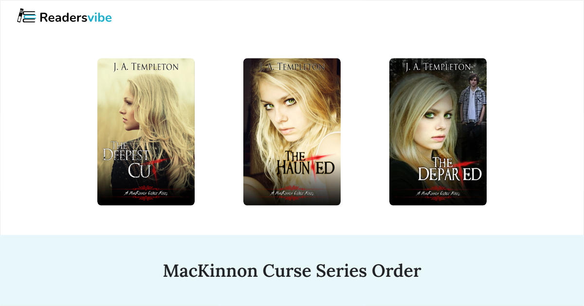 MacKinnon Curse Book Series In Order (3 Books)
