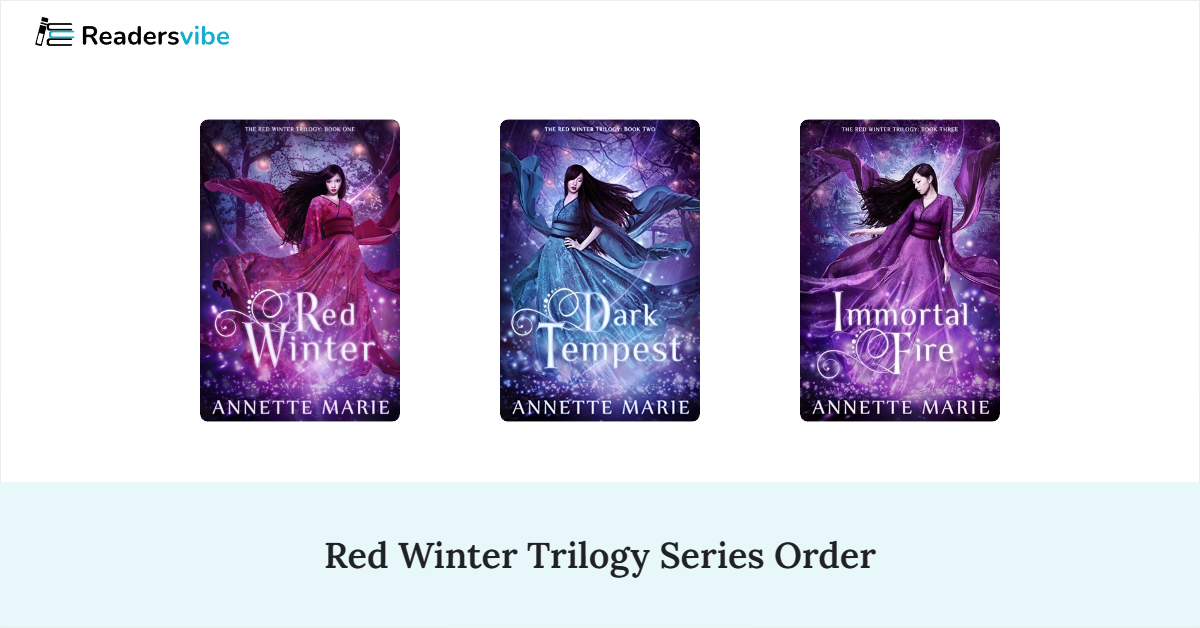 Red Winter Trilogy Book Series In Order (3 Books)