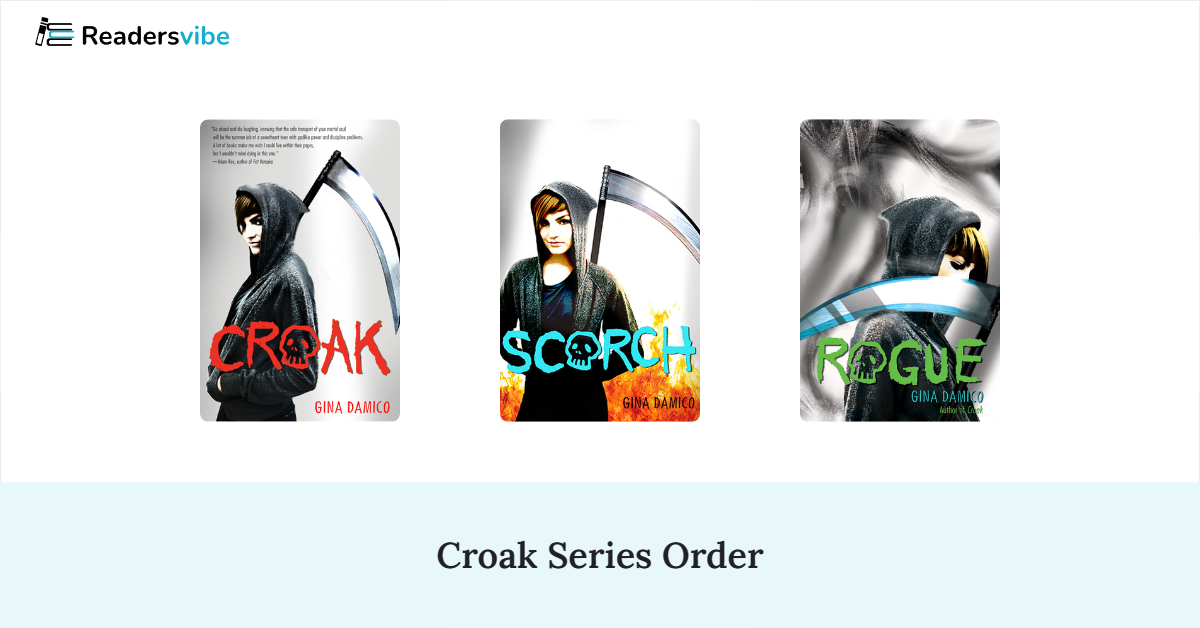 Croak Book Series In Order (3 Books)