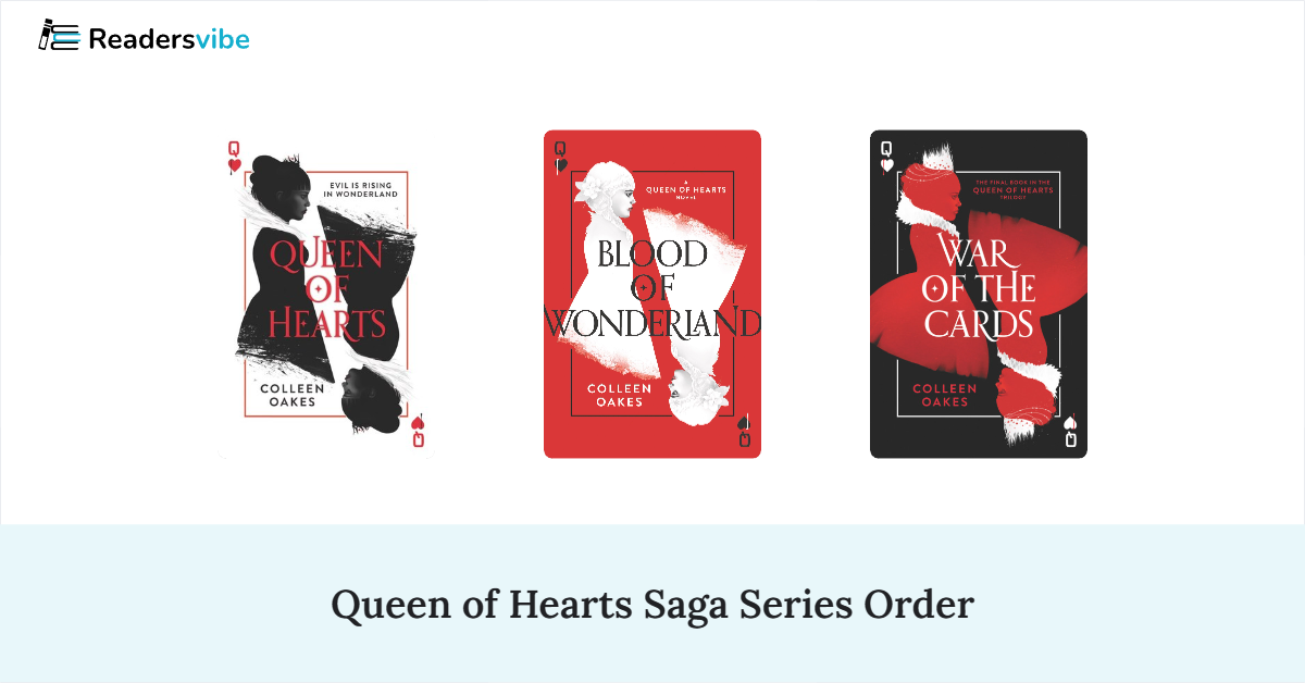 Queen of Hearts Saga Book Series In Order (3 Books)