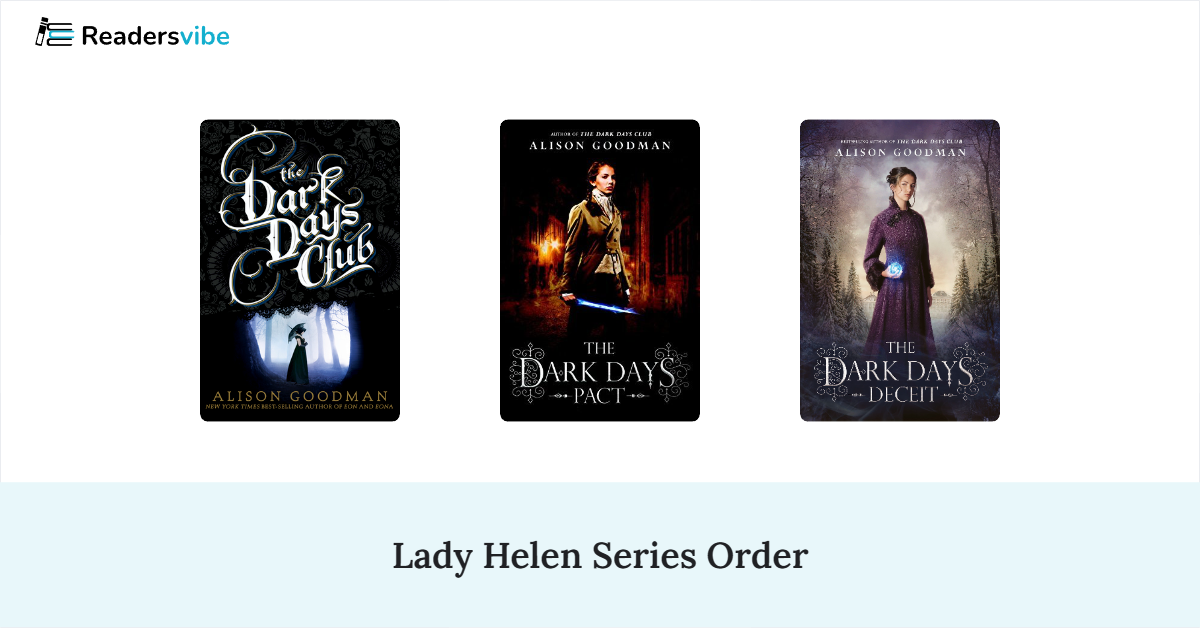 Lady Helen Book Series In Order (3 Books)