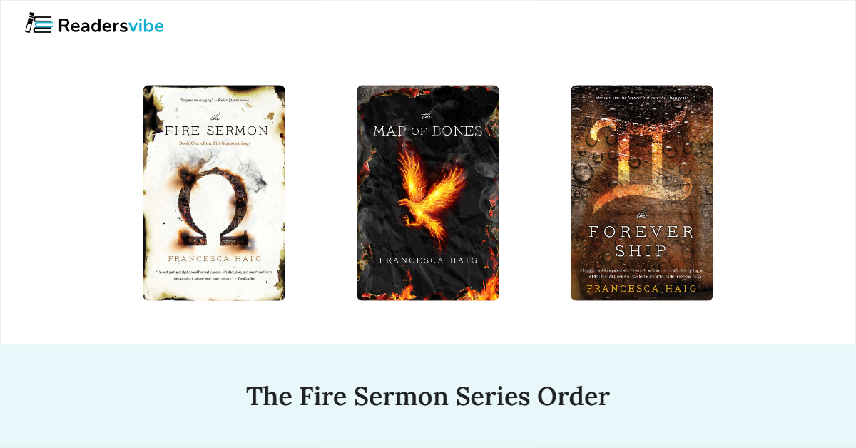 The Fire Sermon Book Series In Order (3 Books)