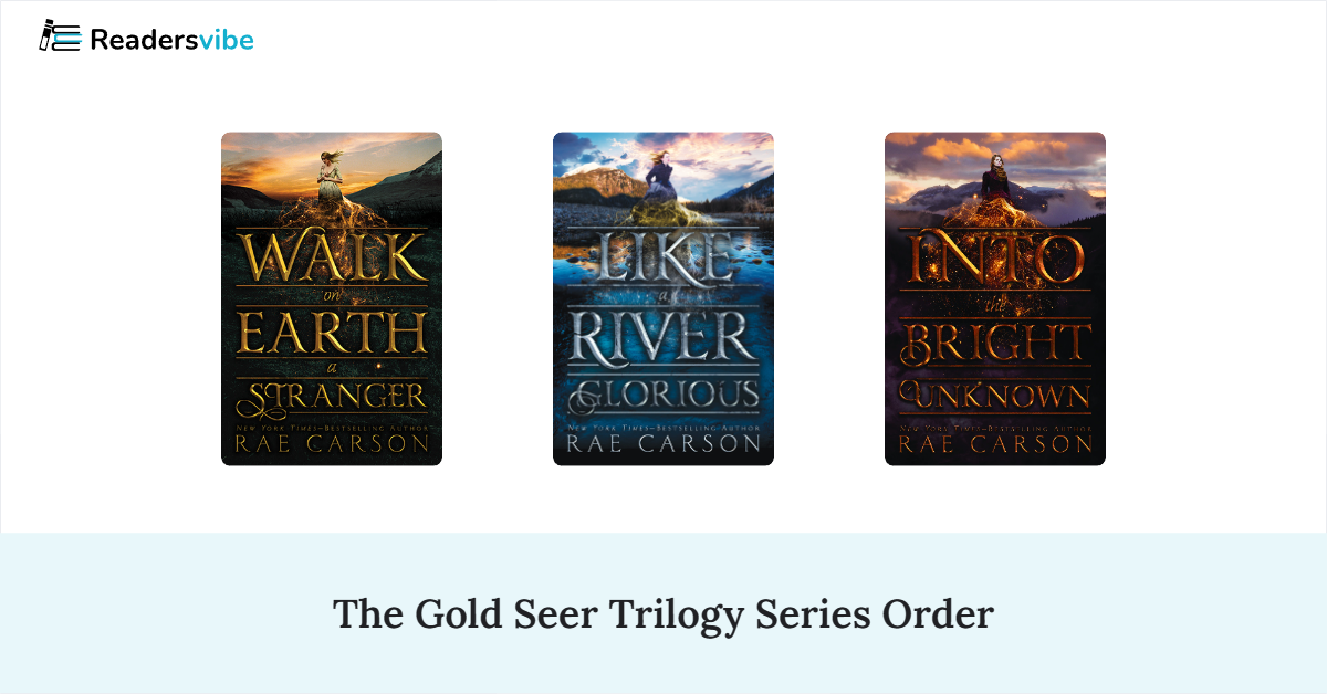 The Gold Seer Trilogy Book Series In Order (3 Books)