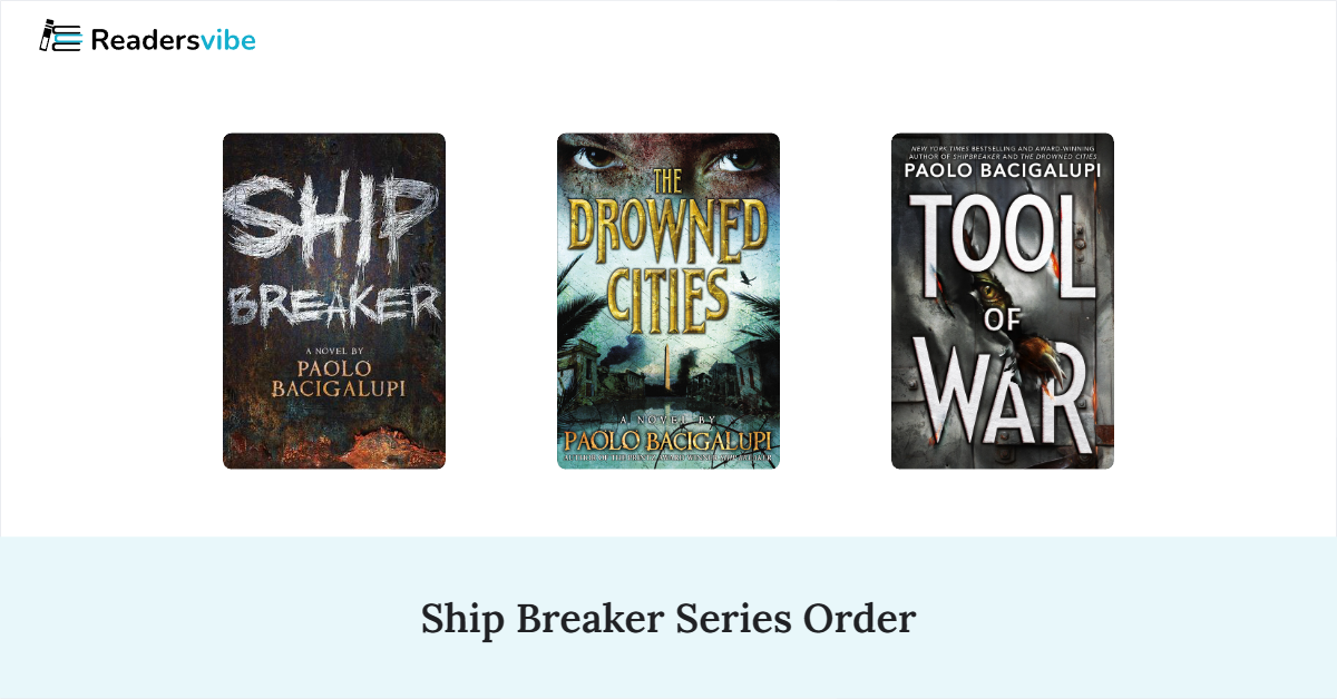 Ship Breaker Book Series In Order (3 Books)