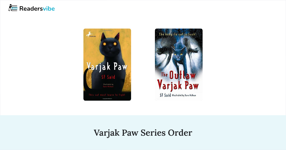 Varjak Paw Book Series In Order (2 Books)