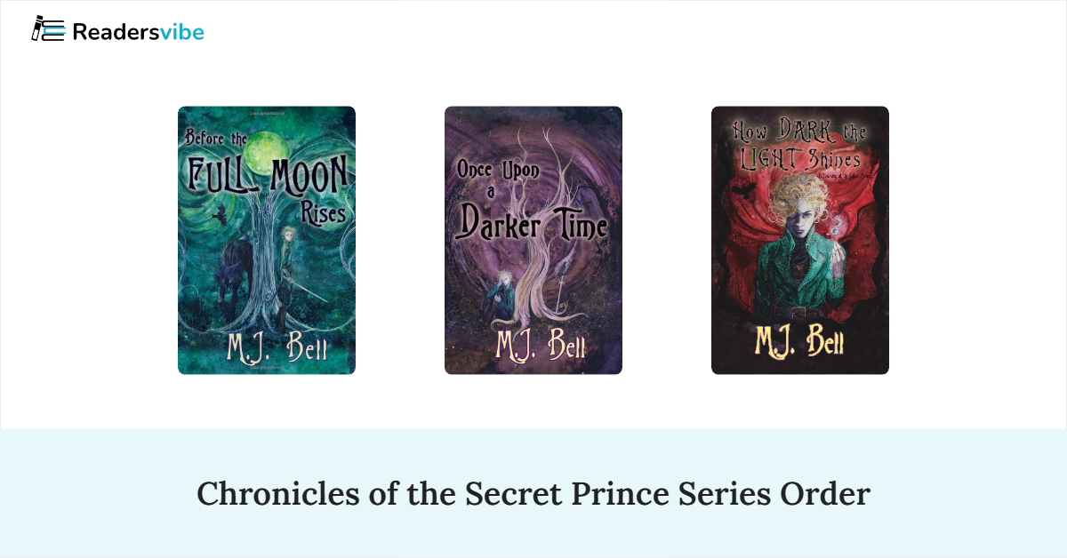 Chronicles of the Secret Prince Book Series In Order (3 Books)
