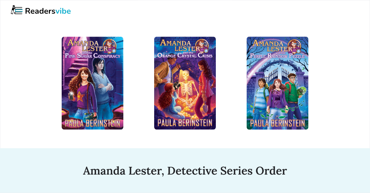Amanda Lester, Detective Book Series In Order (10 Books)