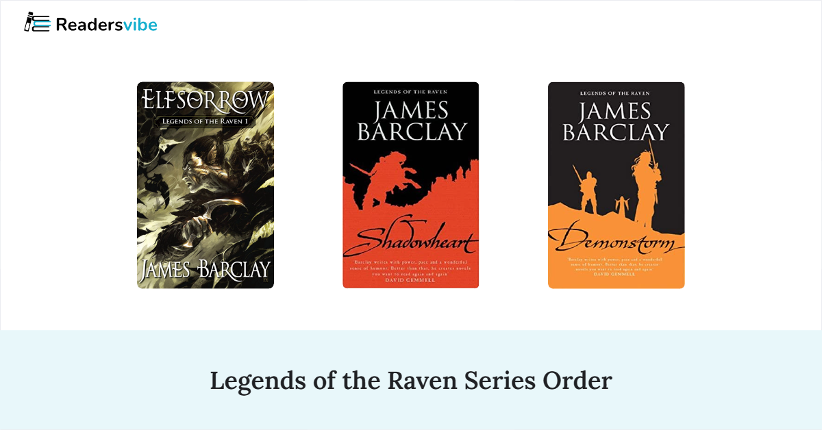 Legends of the Raven Book Series In Order (4 Books)