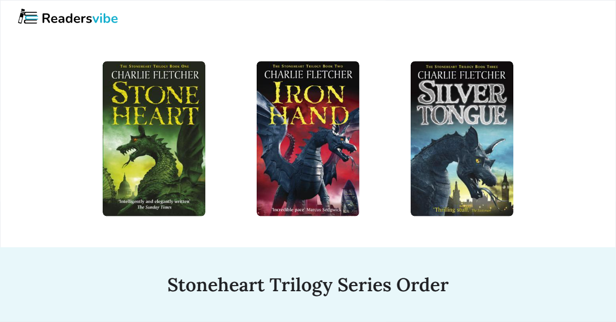 Stoneheart Trilogy Book Series In Order (3 Books)