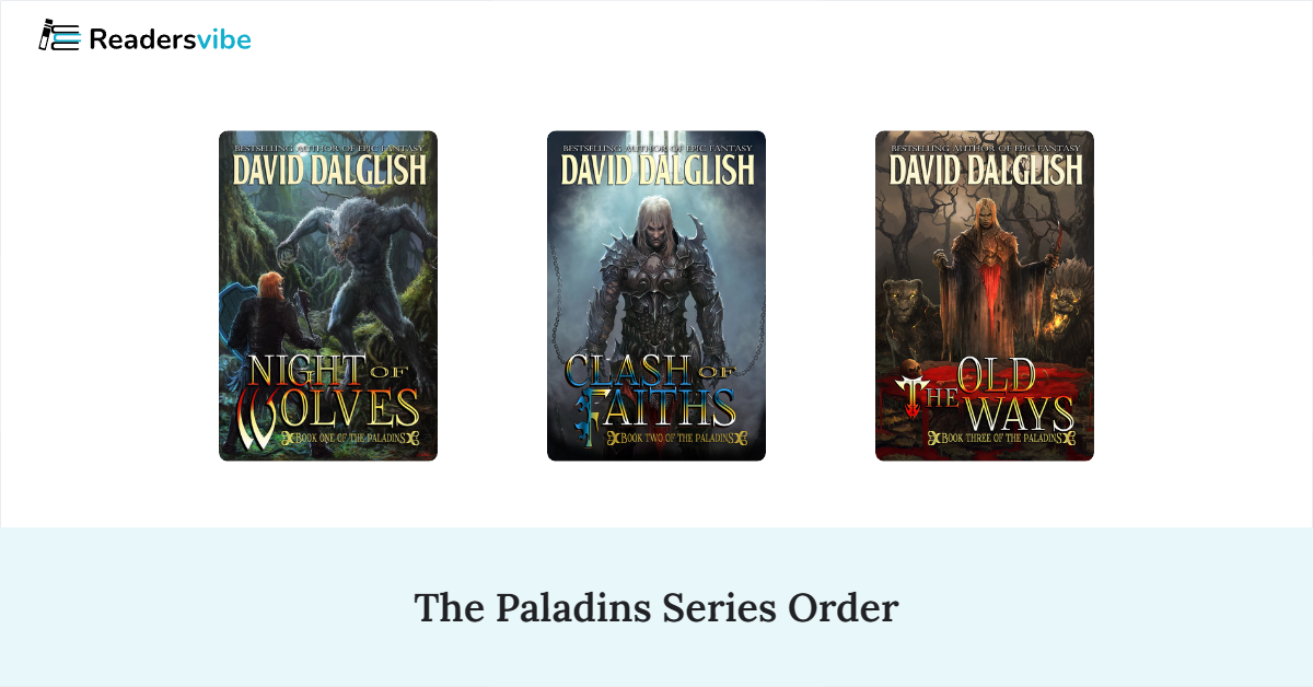 The Paladins Book Series In Order (4 Books)
