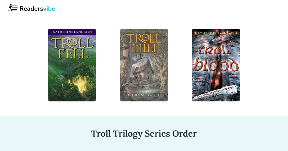 Troll Trilogy Book Series In Order (3 Books)