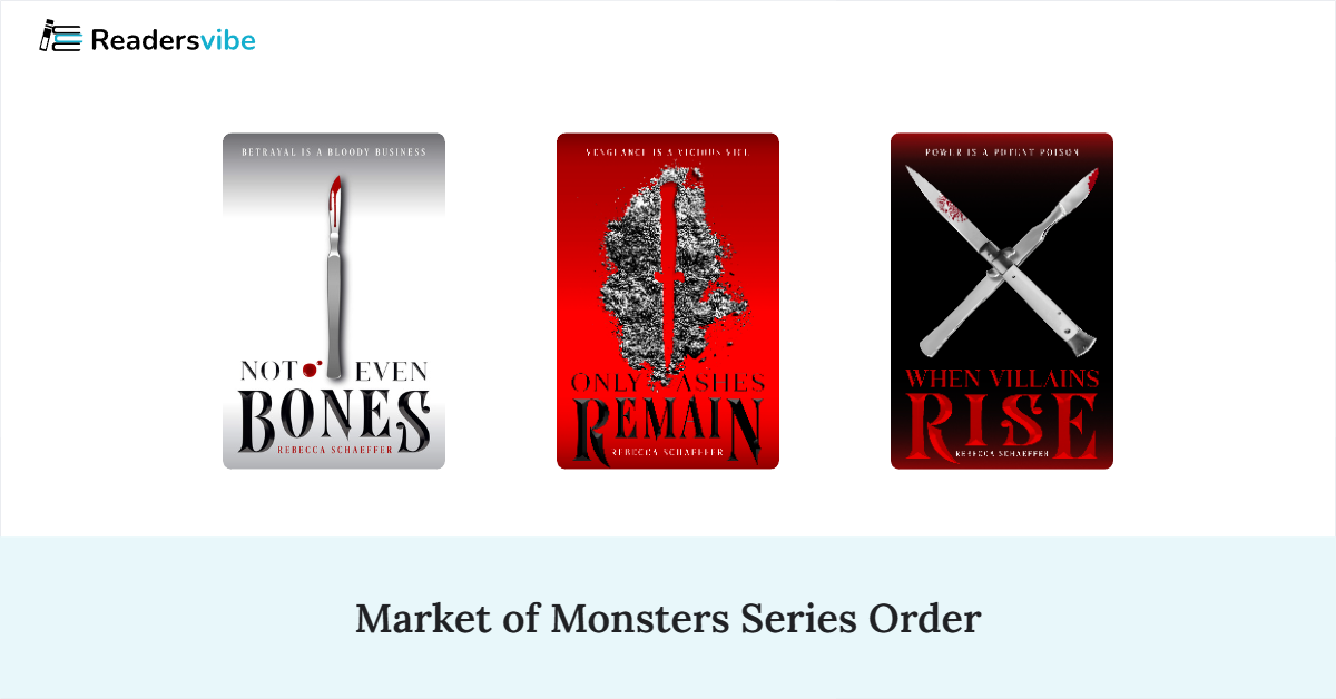 Market of Monsters Book Series In Order (3 Books)