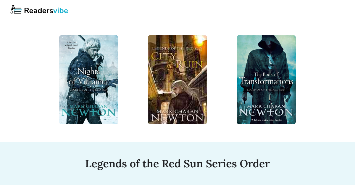 Legends of the Red Sun Book Series In Order (4 Books)
