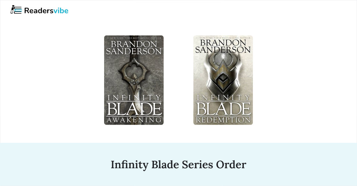 Infinity Blade Book Series In Order (2 Books)