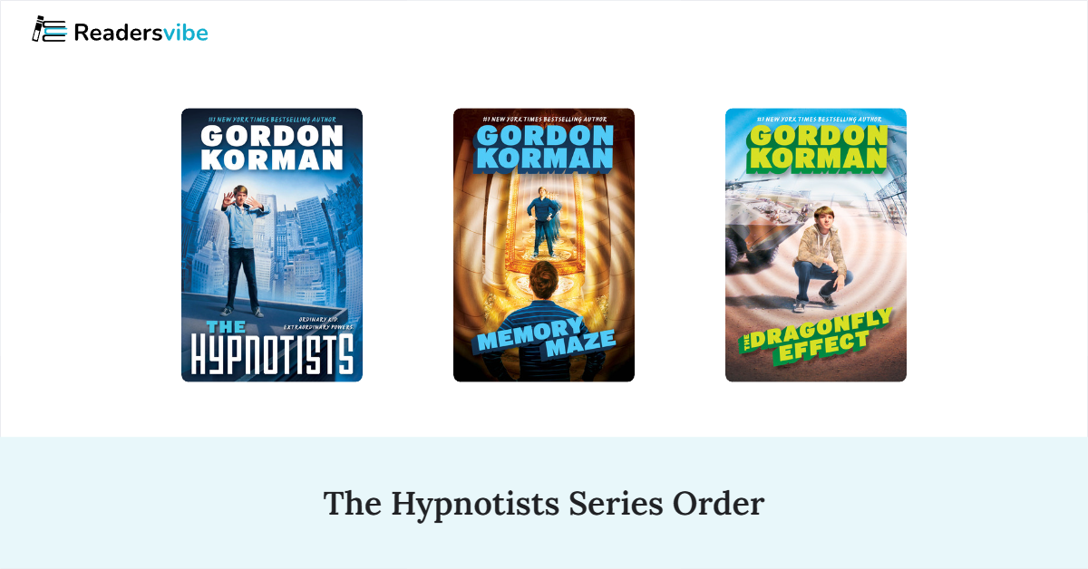 The Hypnotists Book Series In Order (3 Books)