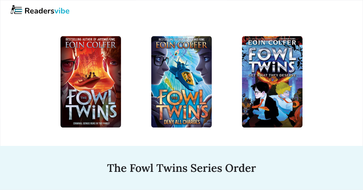 The Fowl Twins Book Series In Order (3 Books)