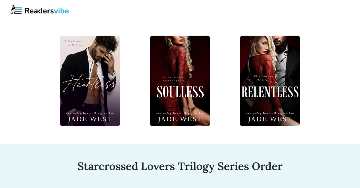 Starcrossed Lovers Trilogy Book Series In Order (3 Books)