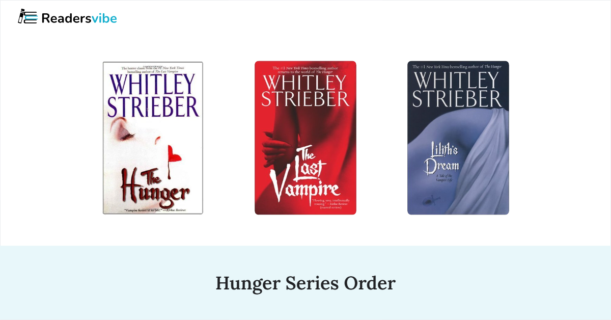 Hunger Book Series In Order (3 Books)