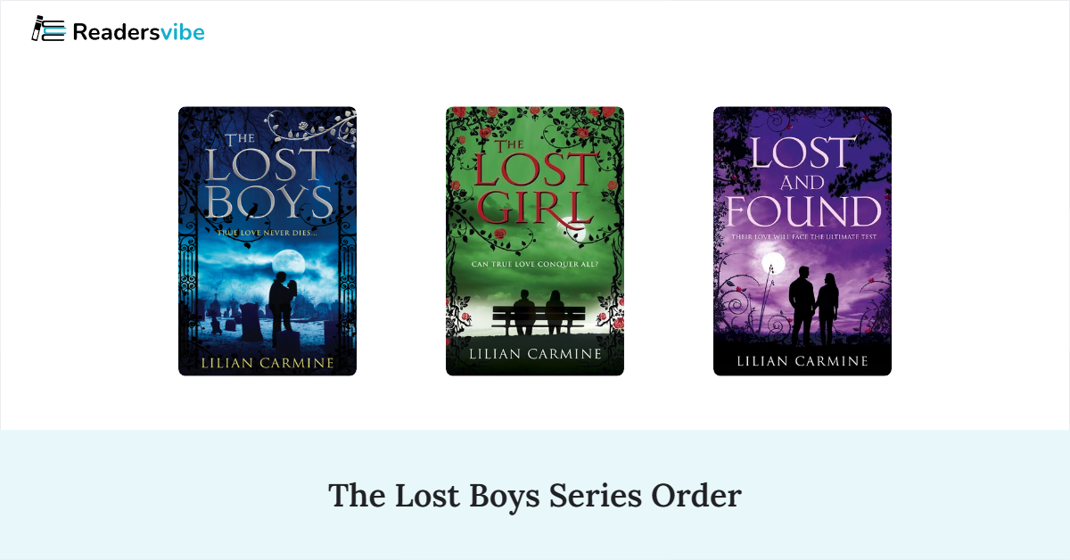 The Lost Boys Book Series In Order (3 Books)