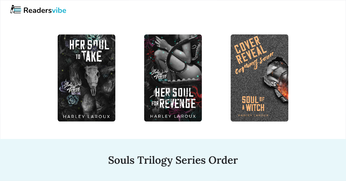 Souls Trilogy Book Series In Order (3 Books)