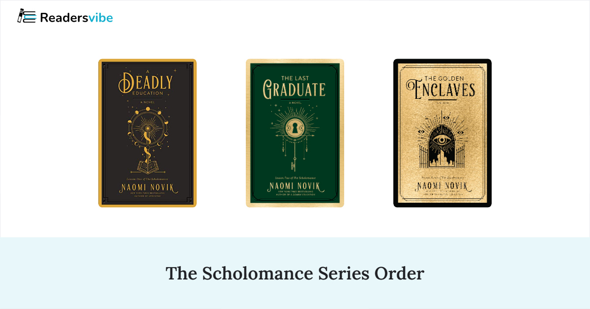 The Scholomance Book Series In Order (3 Books)