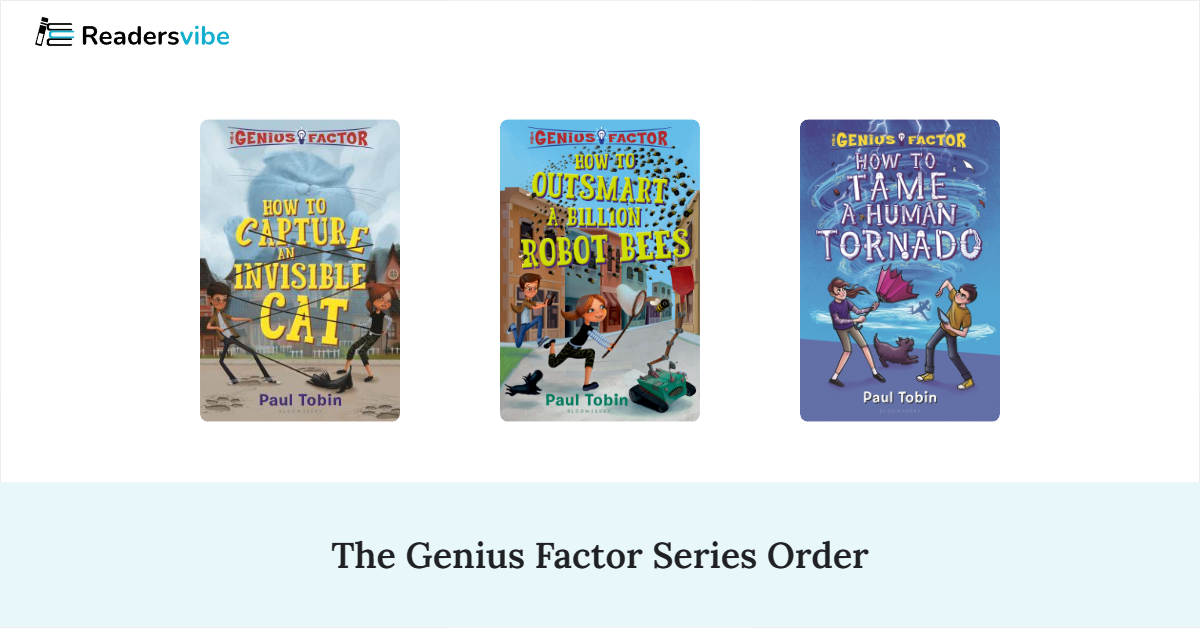 The Genius Factor Book Series In Order (3 Books)