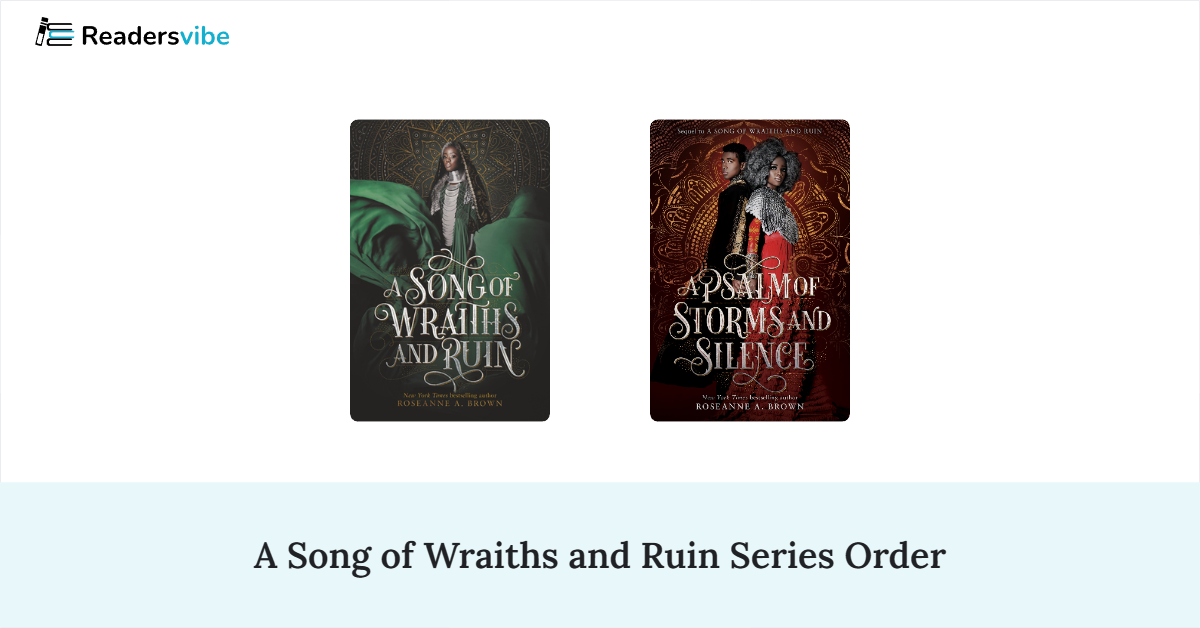 A Song of Wraiths and Ruin Book Series In Order (2 Books)