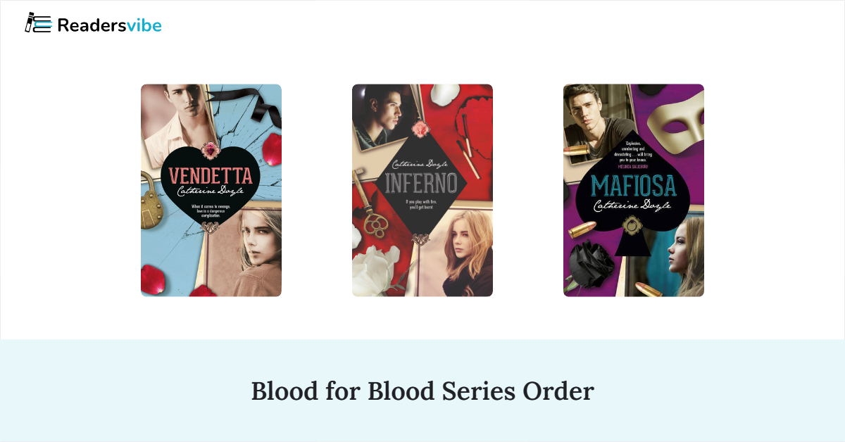 Blood for Blood Book Series In Order (3 Books)