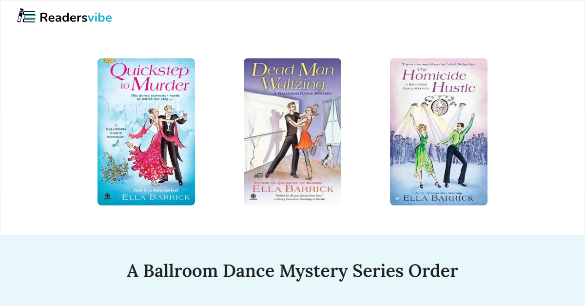 A Ballroom Dance Mystery Book Series In Order (3 Books)