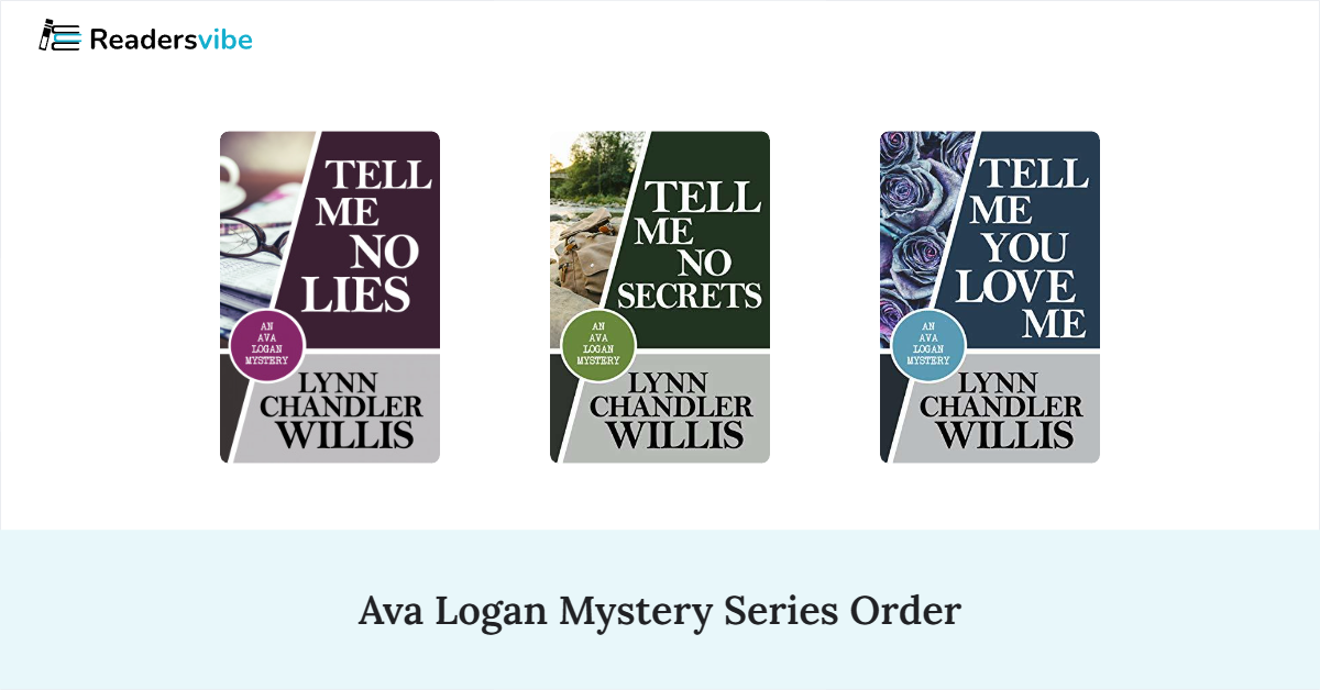 Ava Logan Mystery Book Series In Order (3 Books)