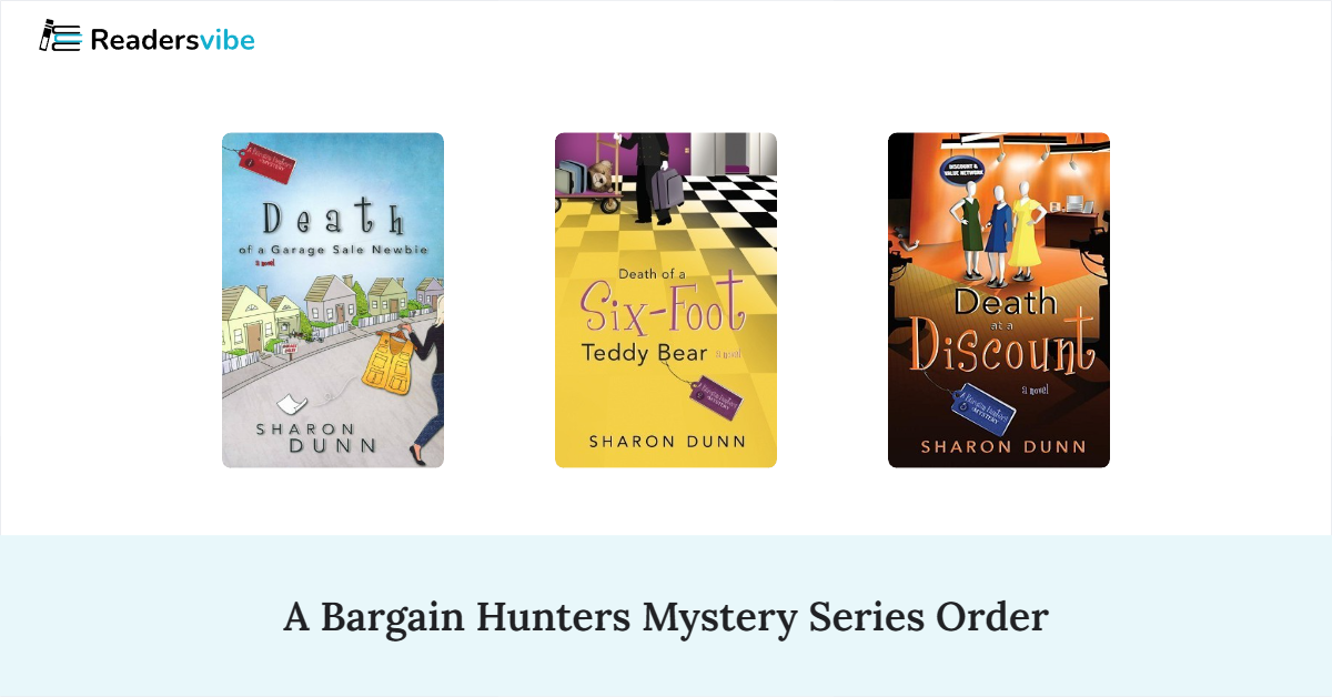 A Bargain Hunters Mystery Book Series In Order (3 Books)