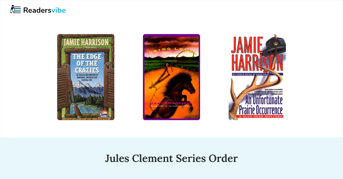 Jules Clement Book Series In Order (4 Books)