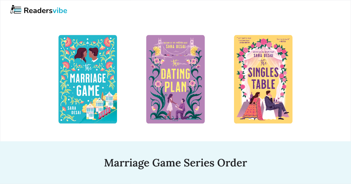 Marriage Game Book Series In Order (3 Books)