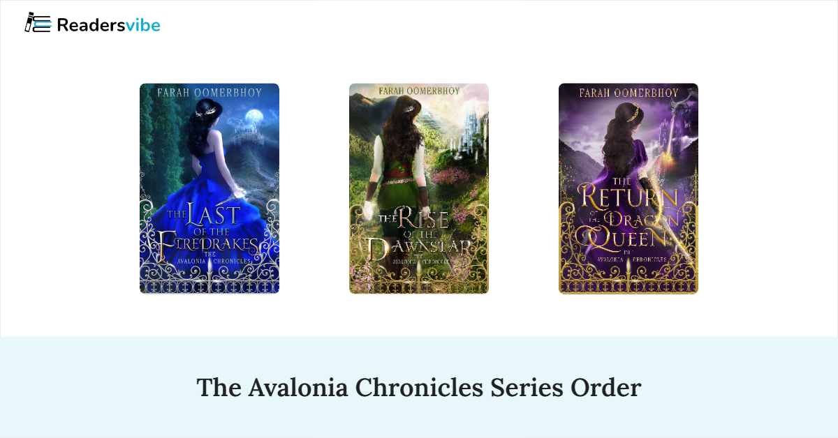 The Avalonia Chronicles Book Series In Order (3 Books)