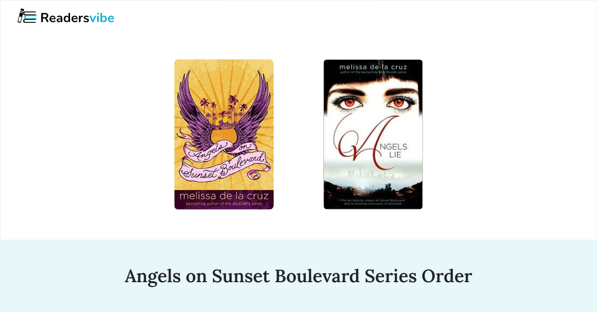 Angels on Sunset Boulevard Book Series In Order (2 Books)
