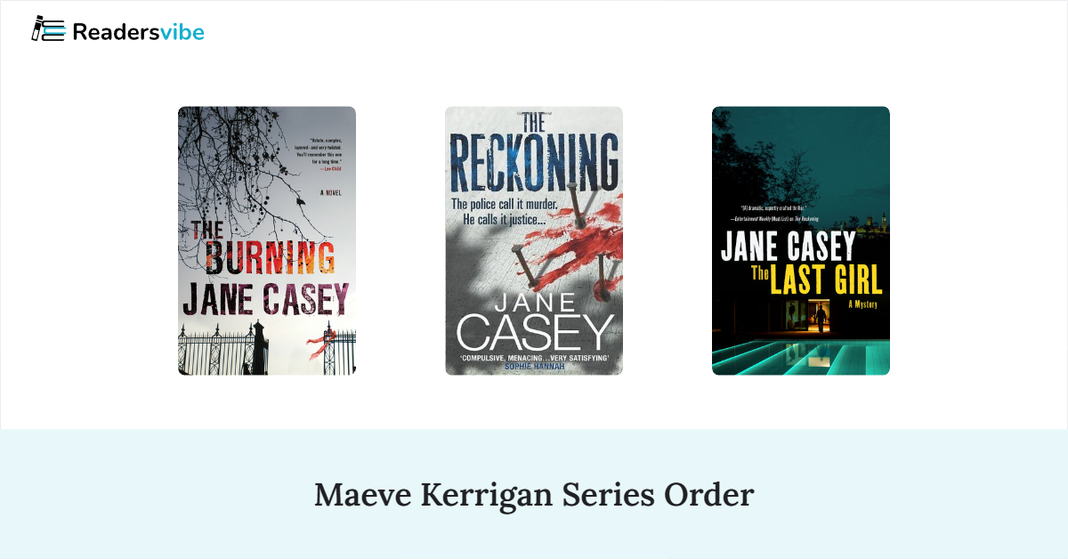 Maeve Kerrigan Book Series In Order (10 Books)