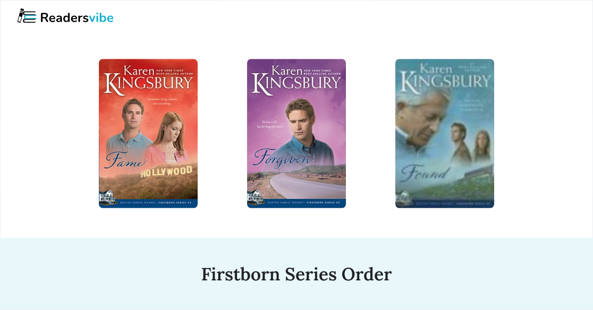 Firstborn Book Series In Order (6 Books)