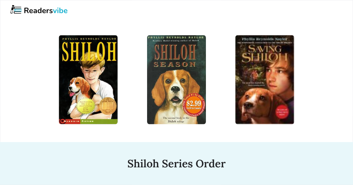 Shiloh Book Series In Order (4 Books)