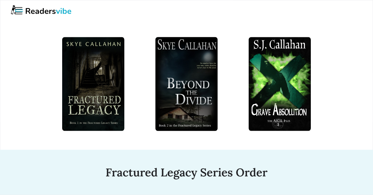 Fractured Legacy Book Series In Order (3 Books)