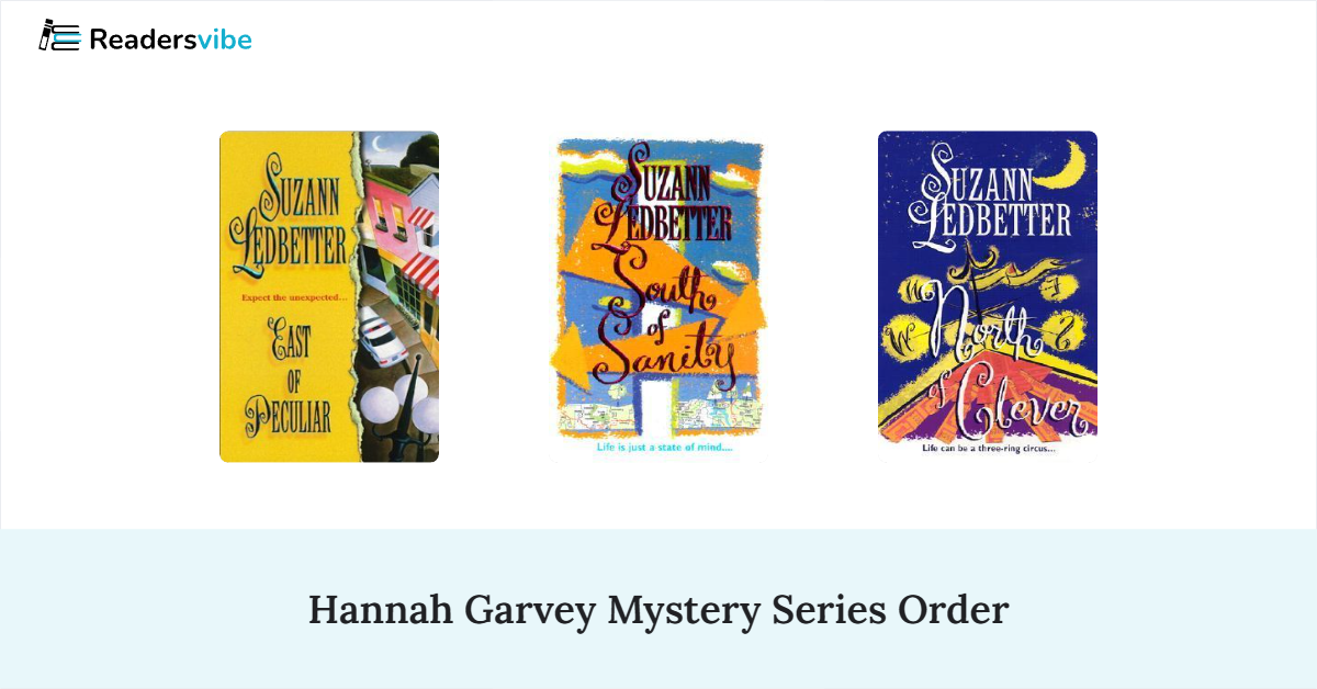 Hannah Garvey Mystery Book Series In Order (5 Books)